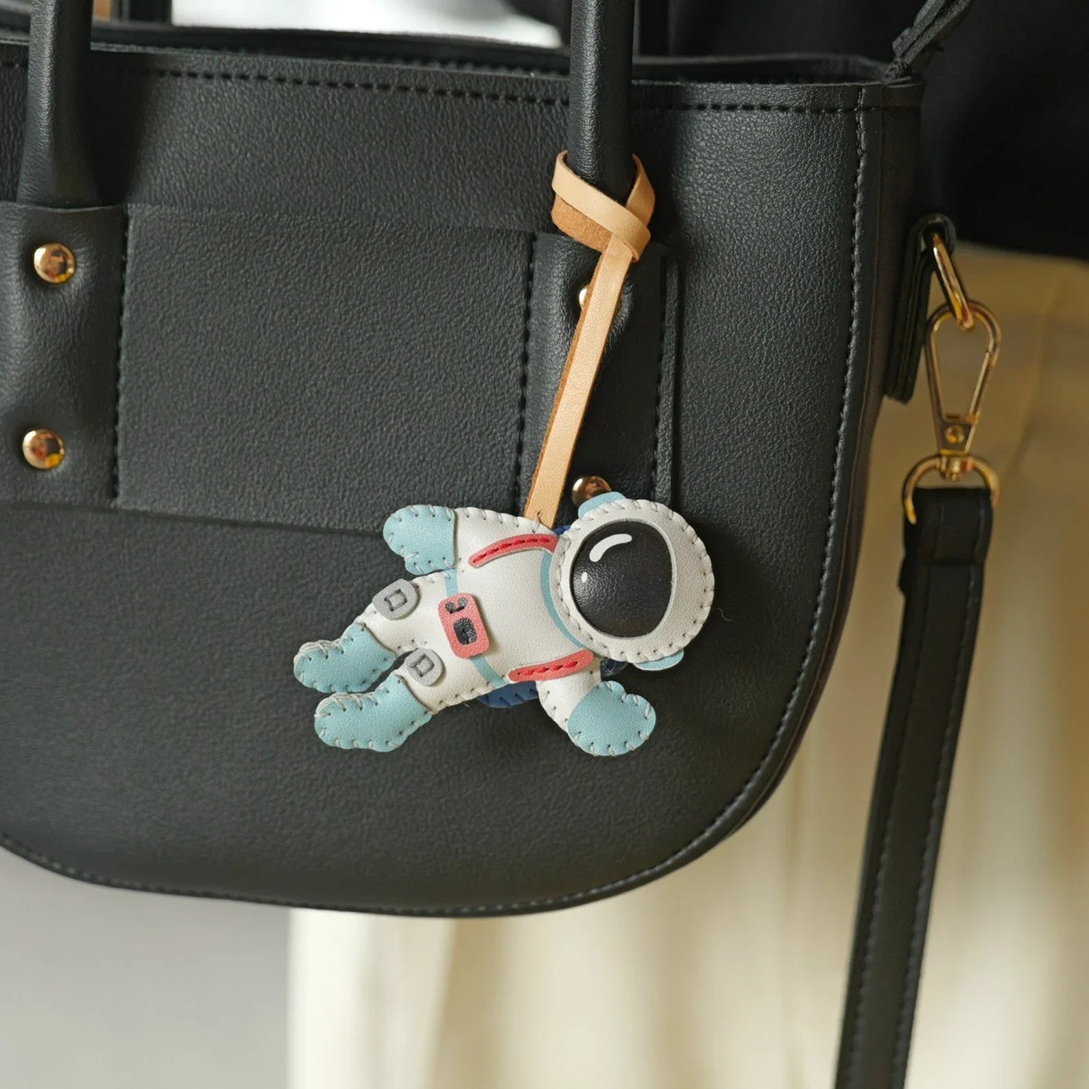 Leather Bag Charms & Key Chains | Signature Collection