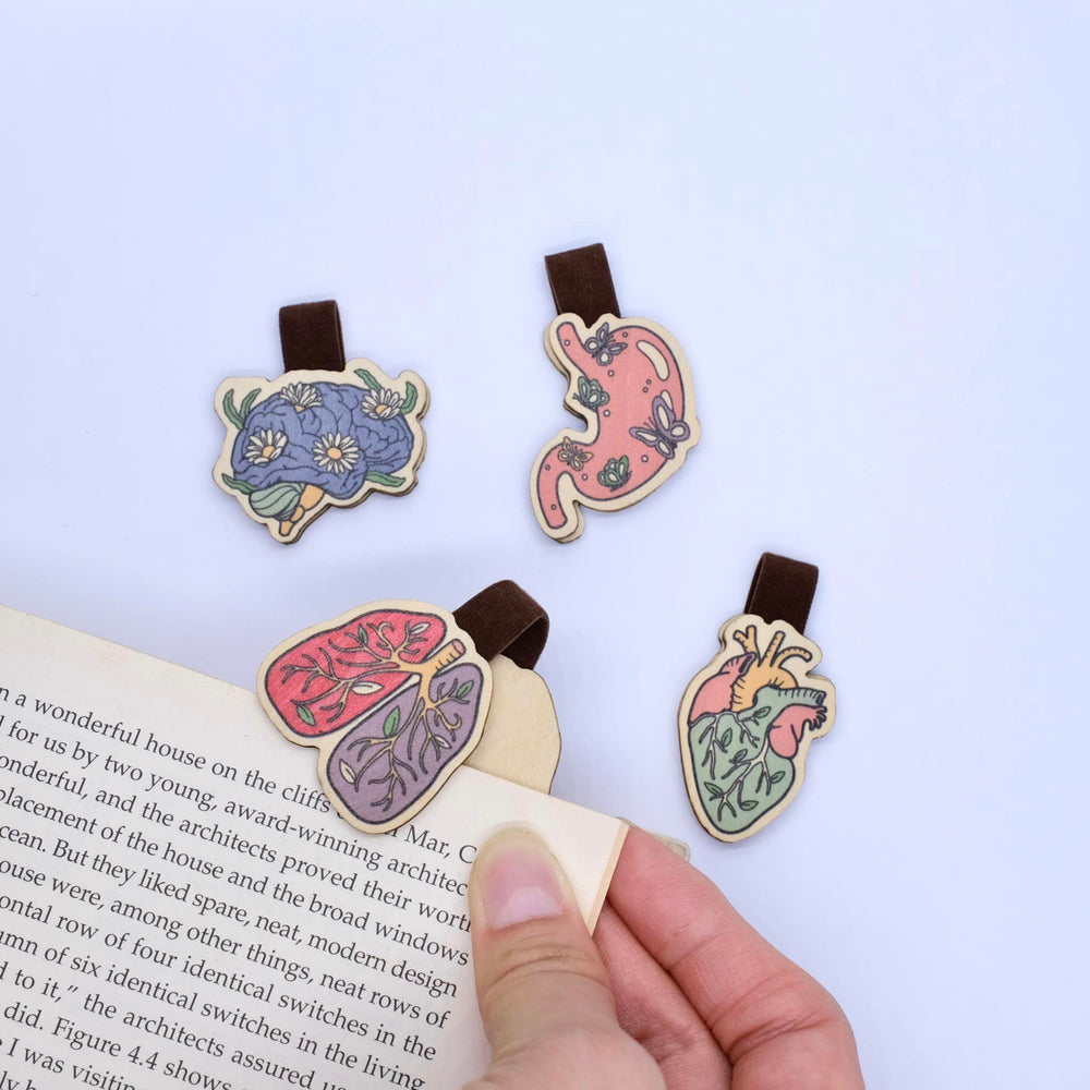 Bookmark set 4 - ORGANS COLLECTION