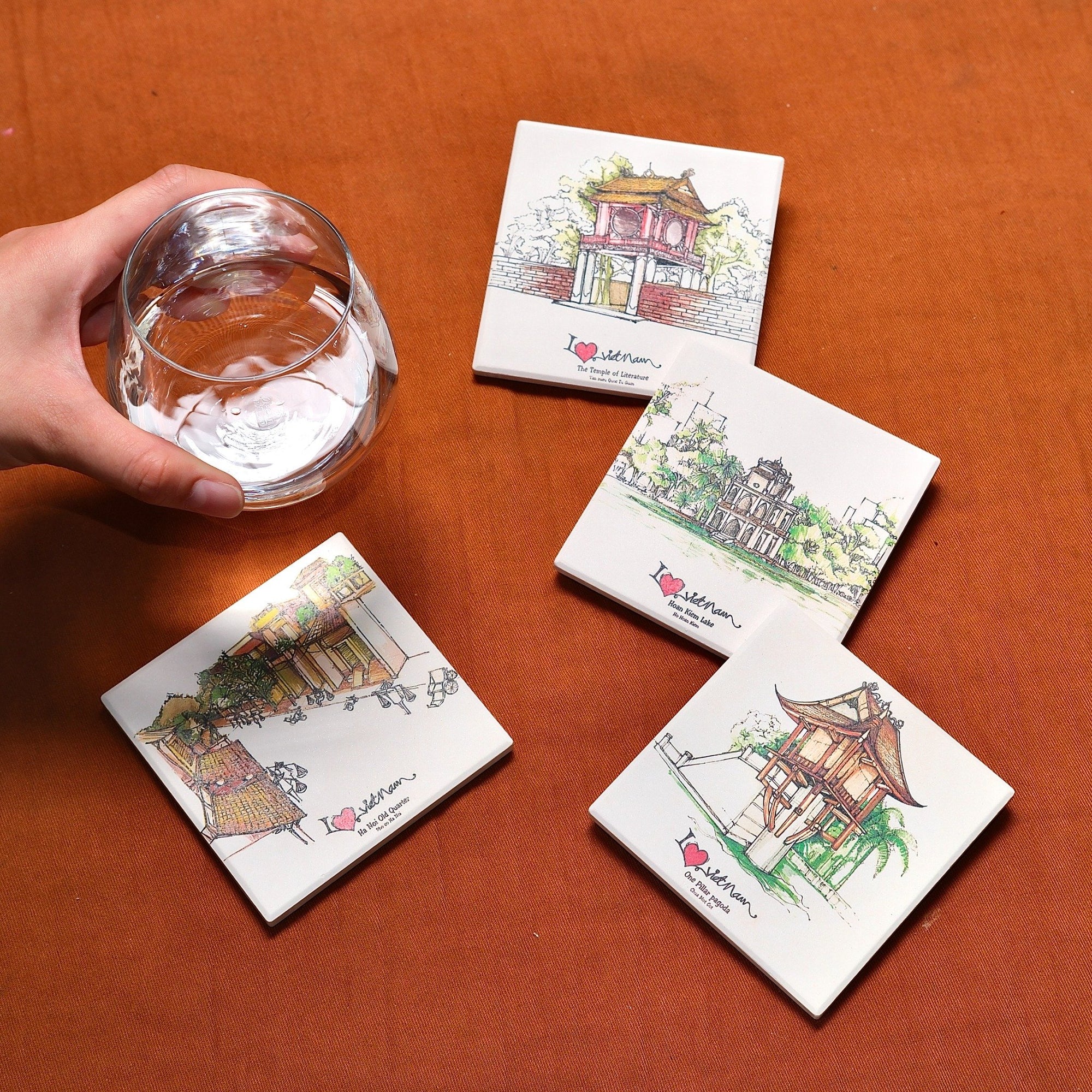 BST Lót Ly Việt Nam - Vietnamese Coasters Collection