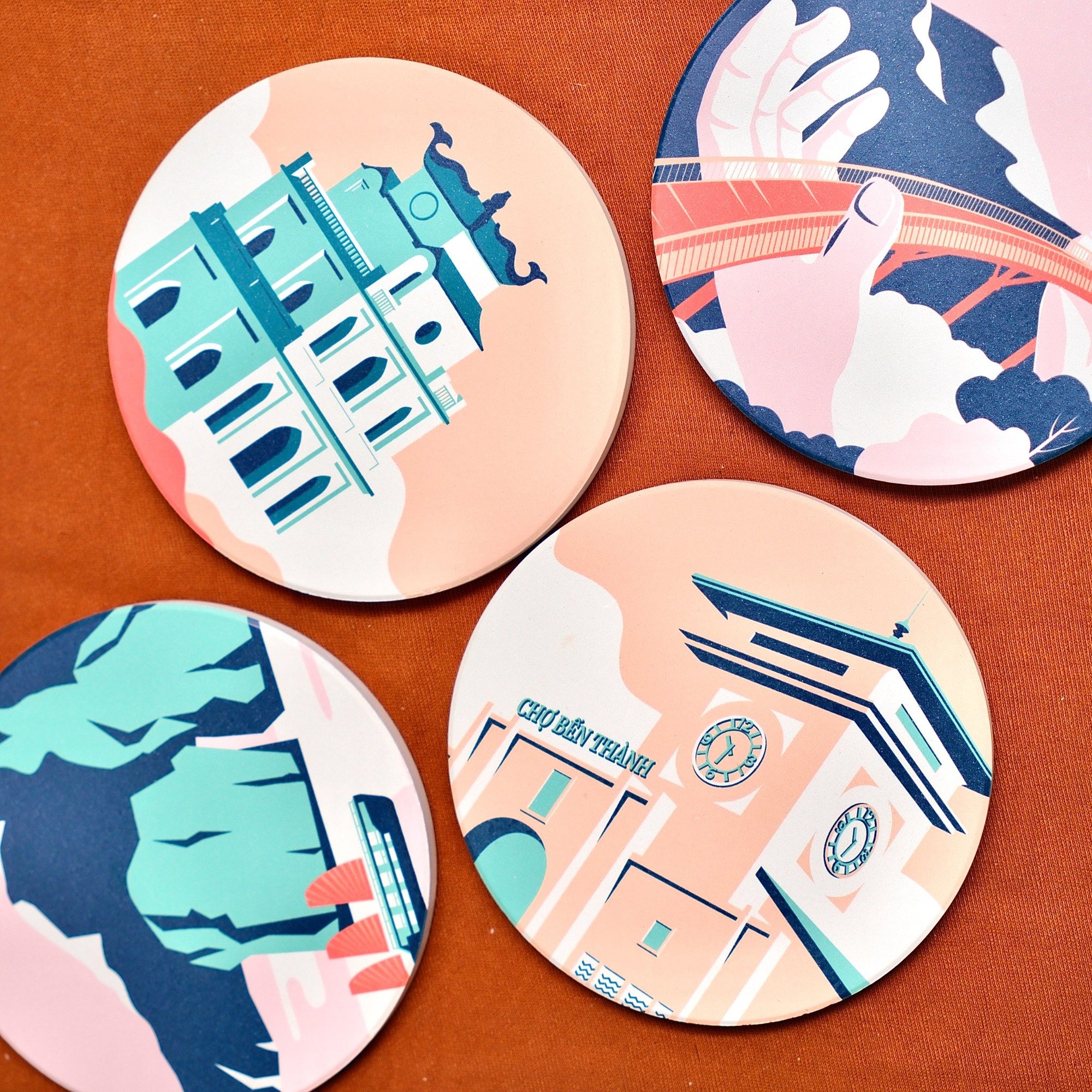 BST Lót Ly Việt Nam - Vietnamese Coasters Collection