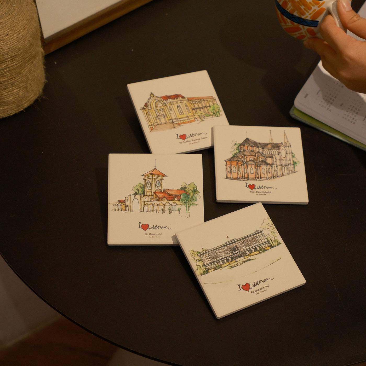 BST Lót Ly Việt Nam - Vietnamese Coasters Collection